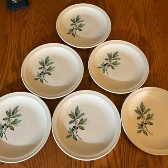 Limoges | Dining | Mid 2th Century Pyroblan Porcelain France 75 Plates ...